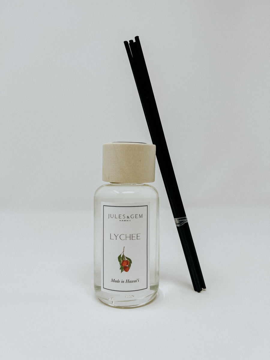 Lychee Reed Diffuser – Jules & Gem Hawaii