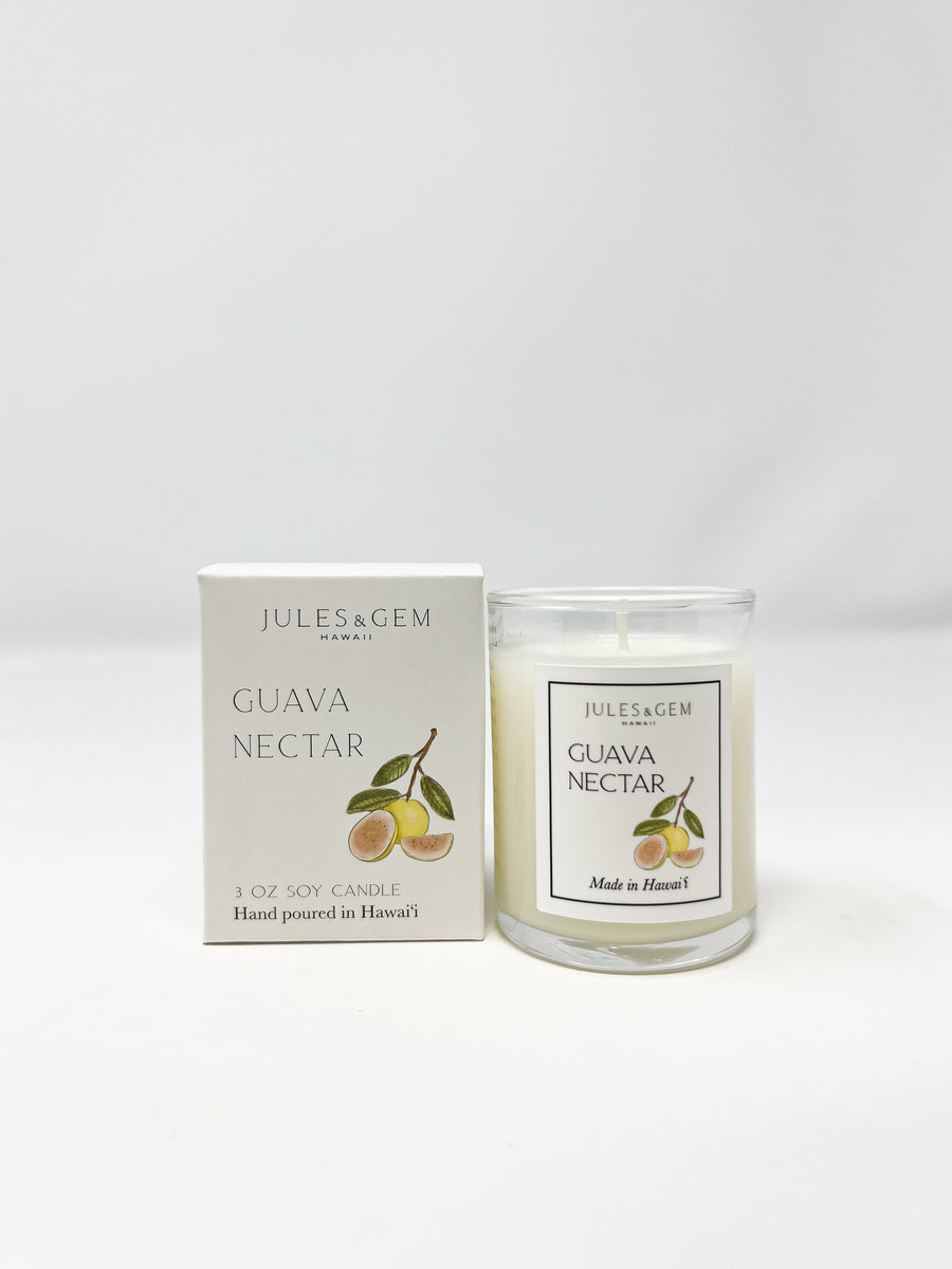 Guava Nectar 3 oz Candle – Jules & Gem Hawaii