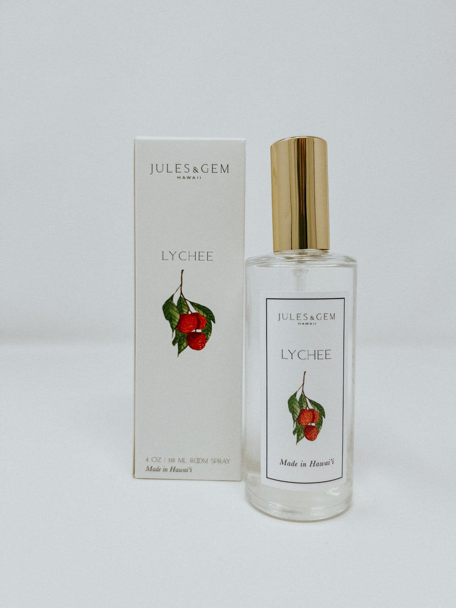 Lychee 4 oz Room Spray – Jules & Gem Hawaii