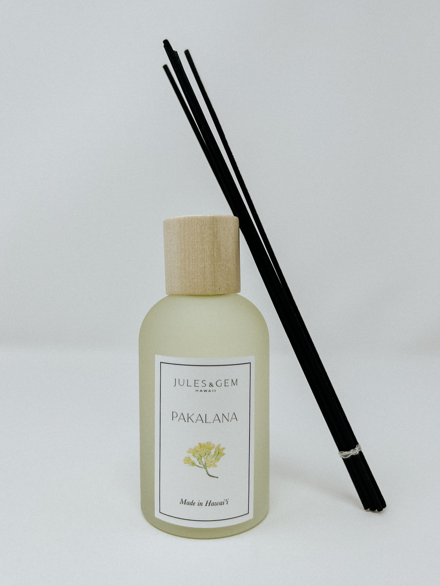 Pakalana Reed Diffuser – Jules & Gem Hawaii